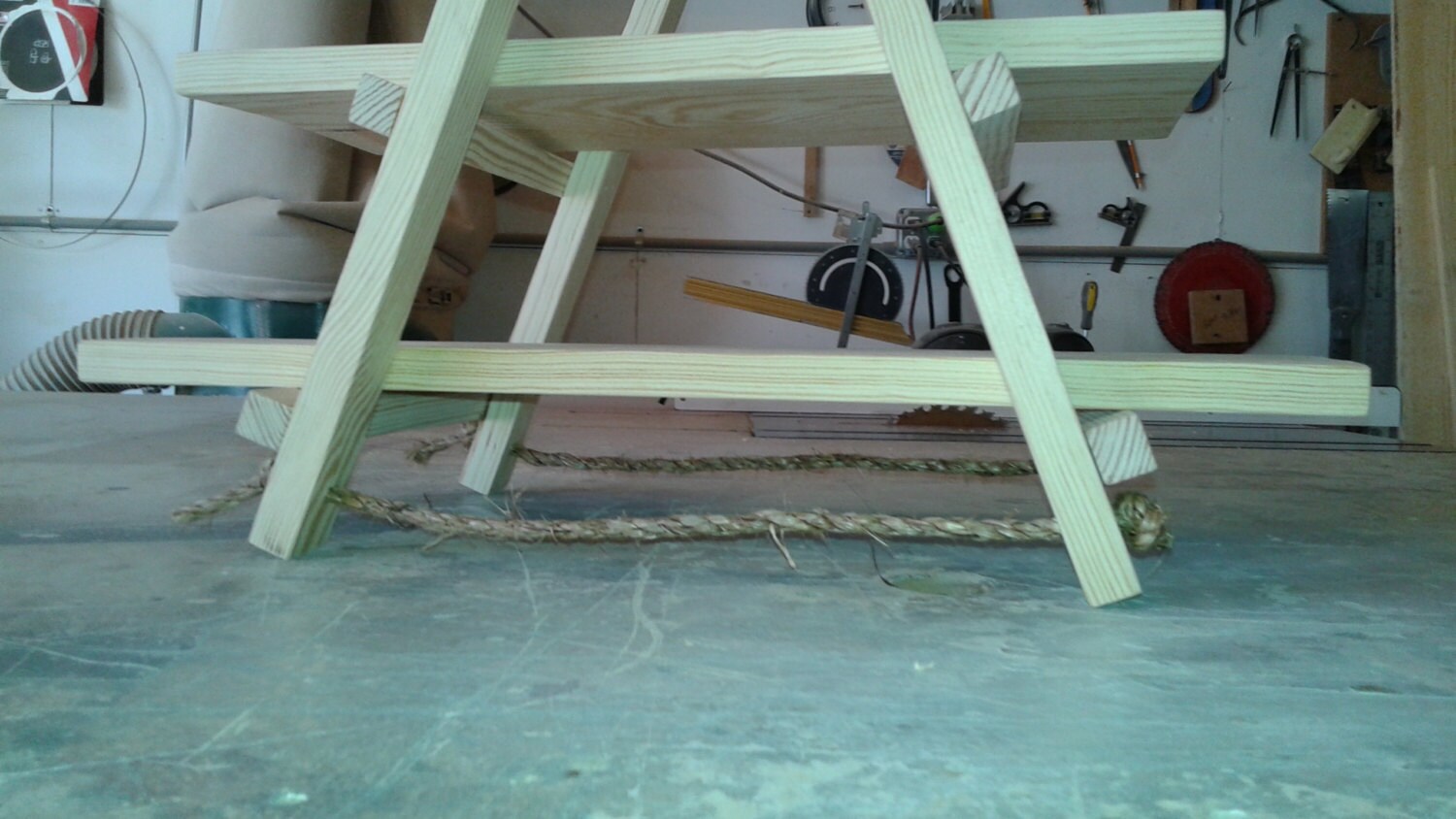 Custom Made Unfinished Small Rustic A Frame Dessert Stand. Use | Etsy