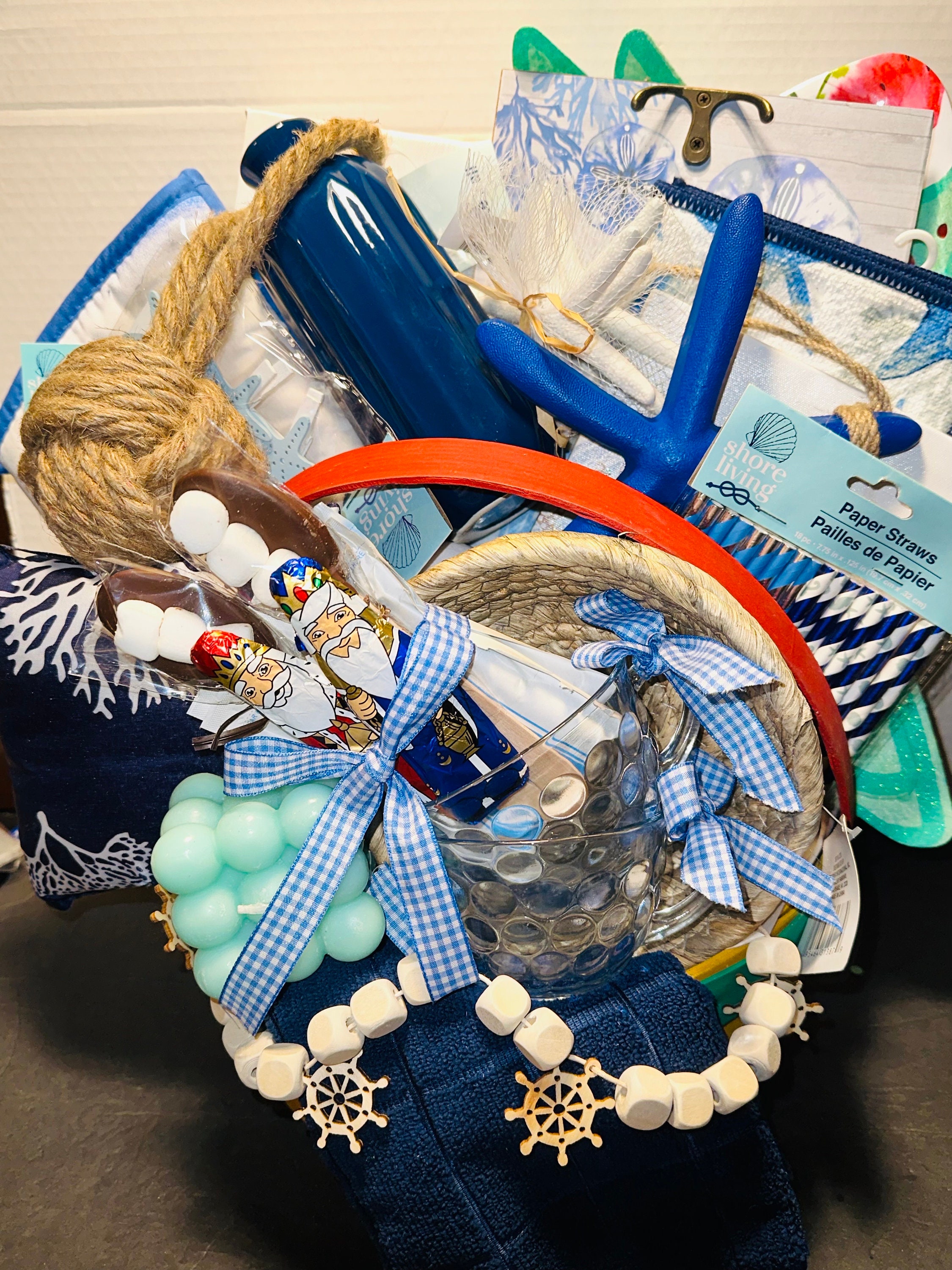 Nautical Gift Basket - Etsy