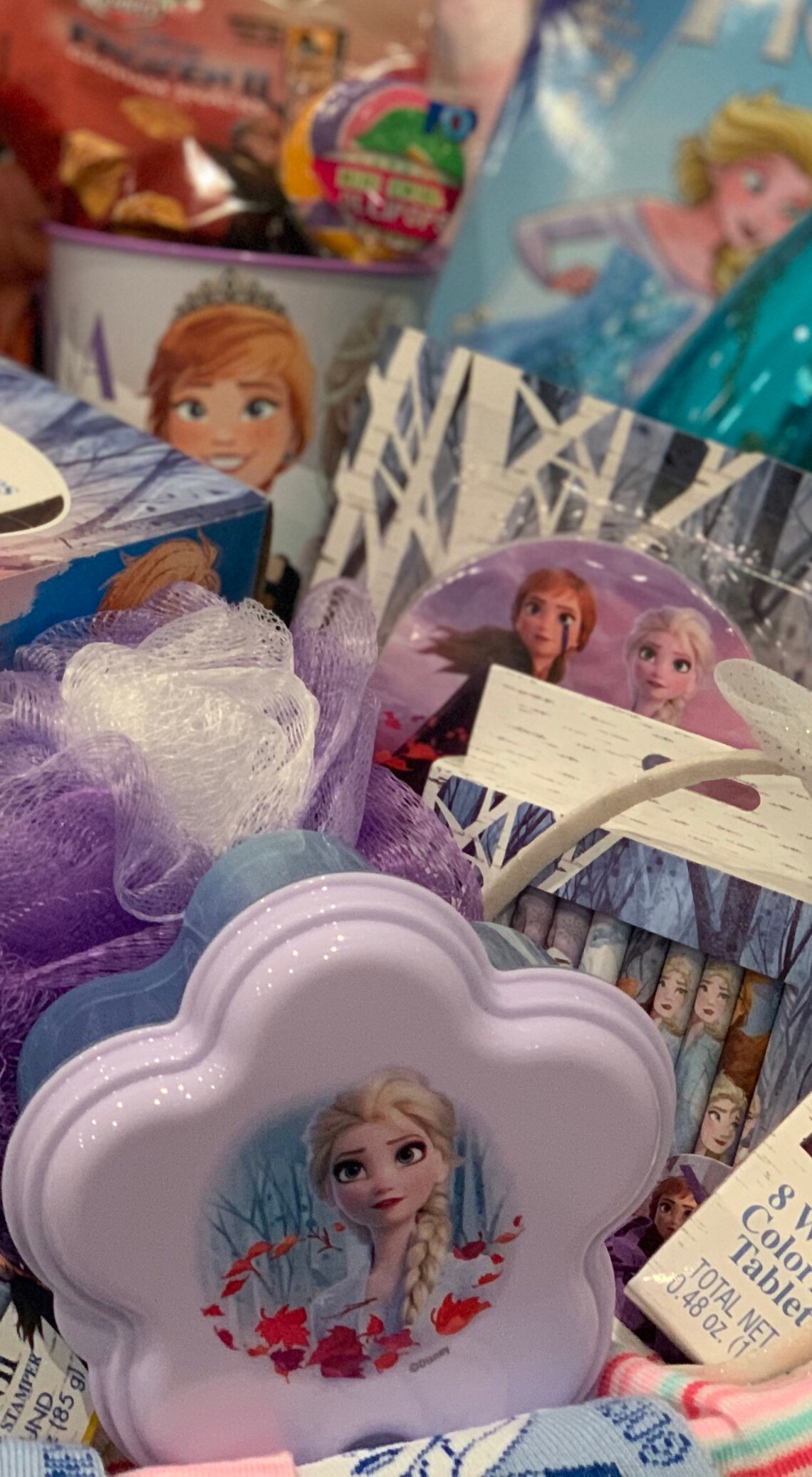 Pre Filled Frozen Gift Basket | Etsy