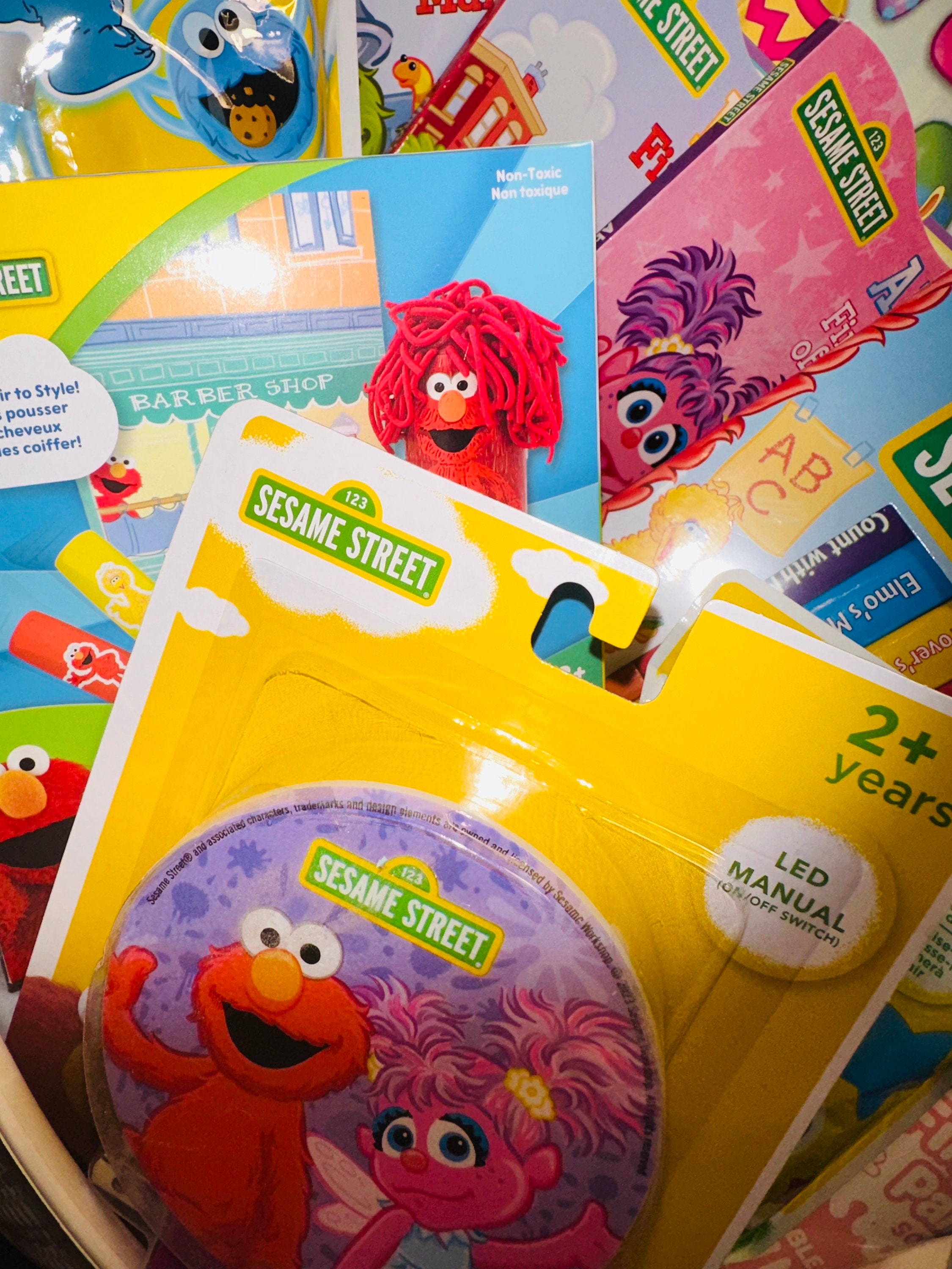 Fun Character Prefilled Gift Basket-sesame Street - Etsy