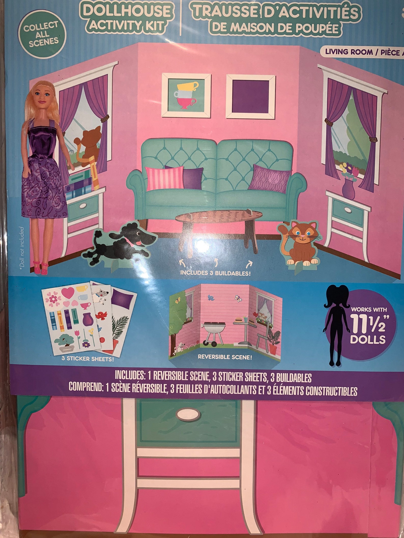 Girls Pre-filled Doll Play House Set - Etsy