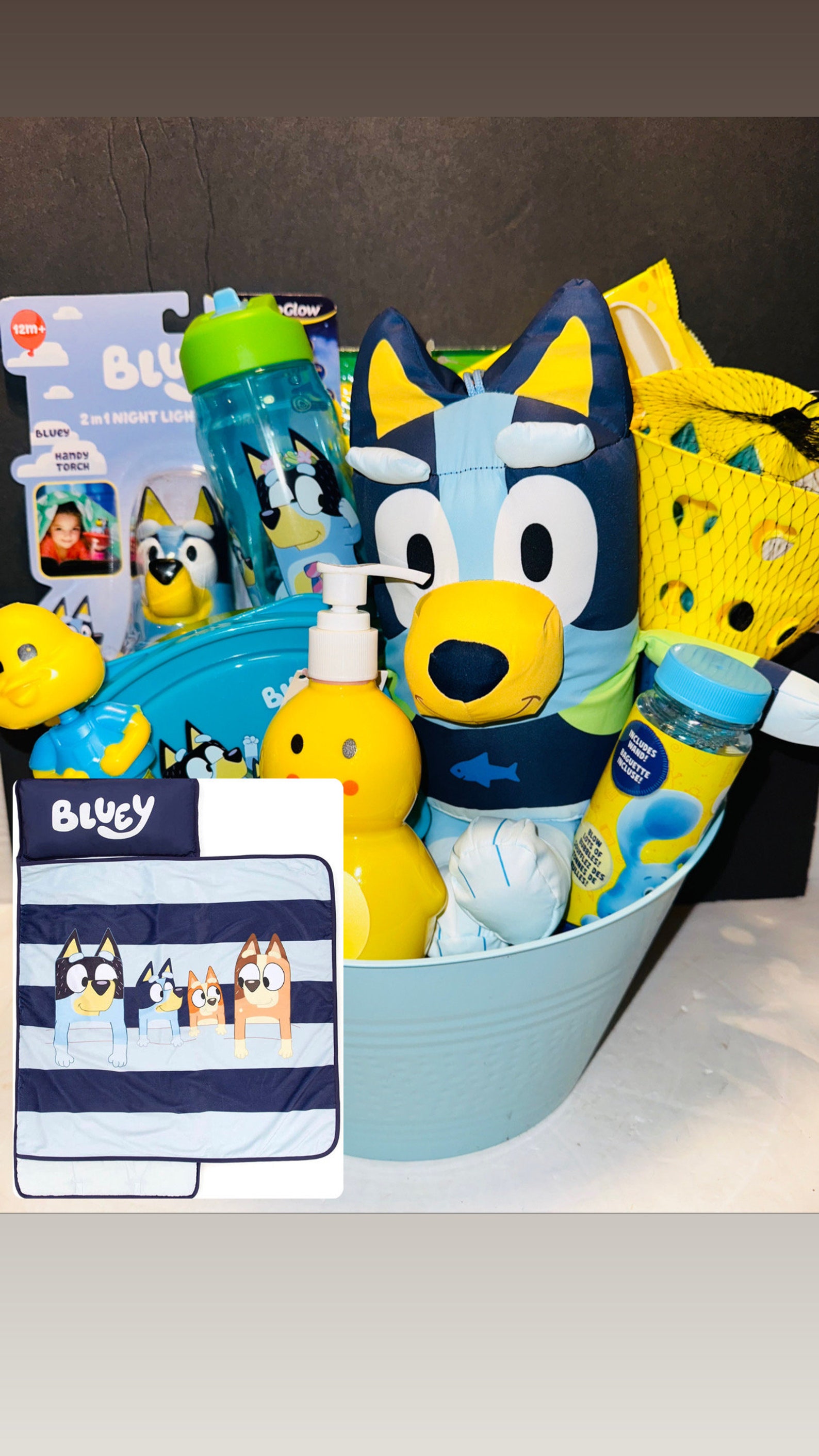 Bluey Prefilled Gift Basket - Etsy