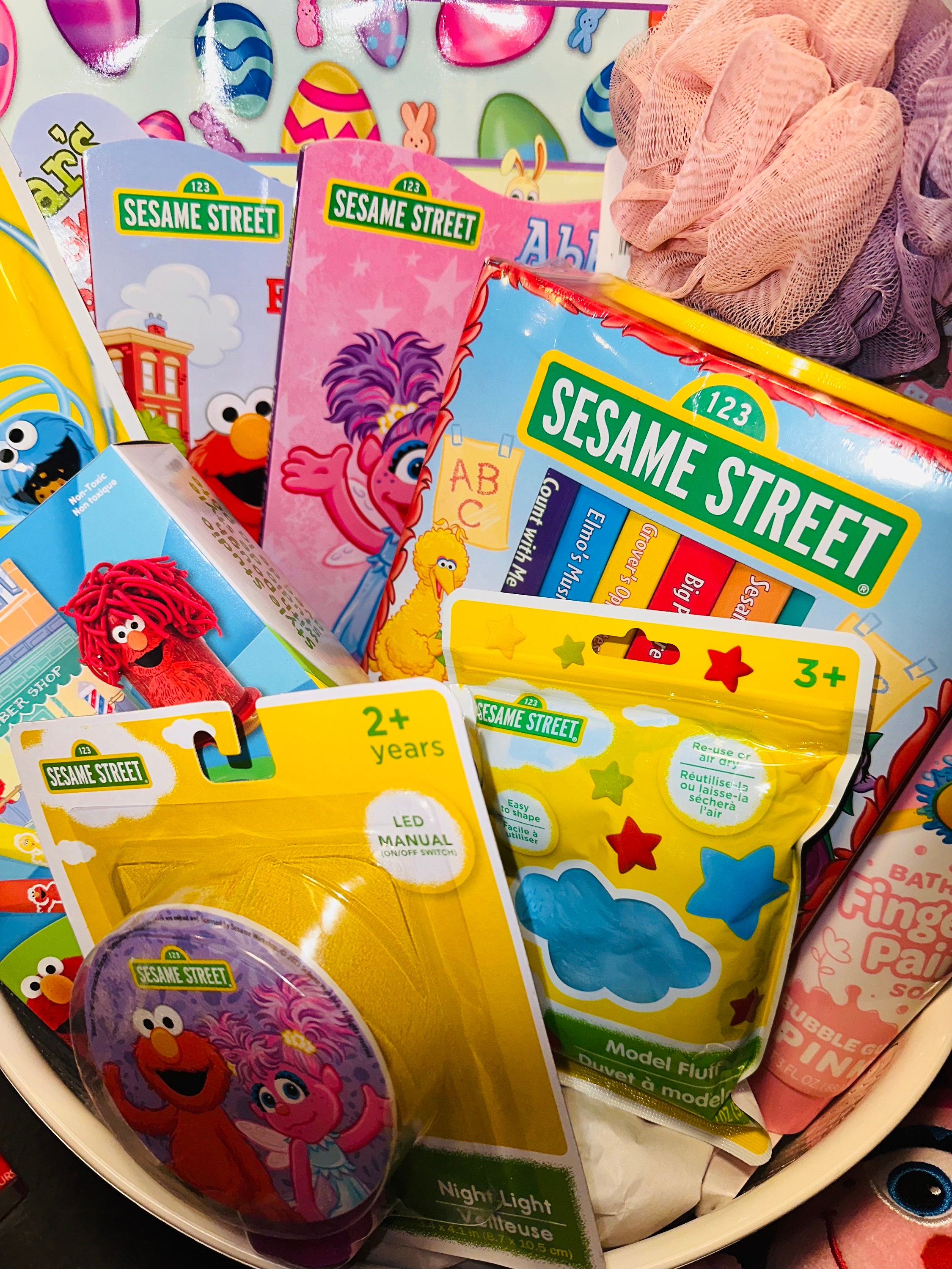 Fun Character Prefilled Gift Basket-sesame Street - Etsy