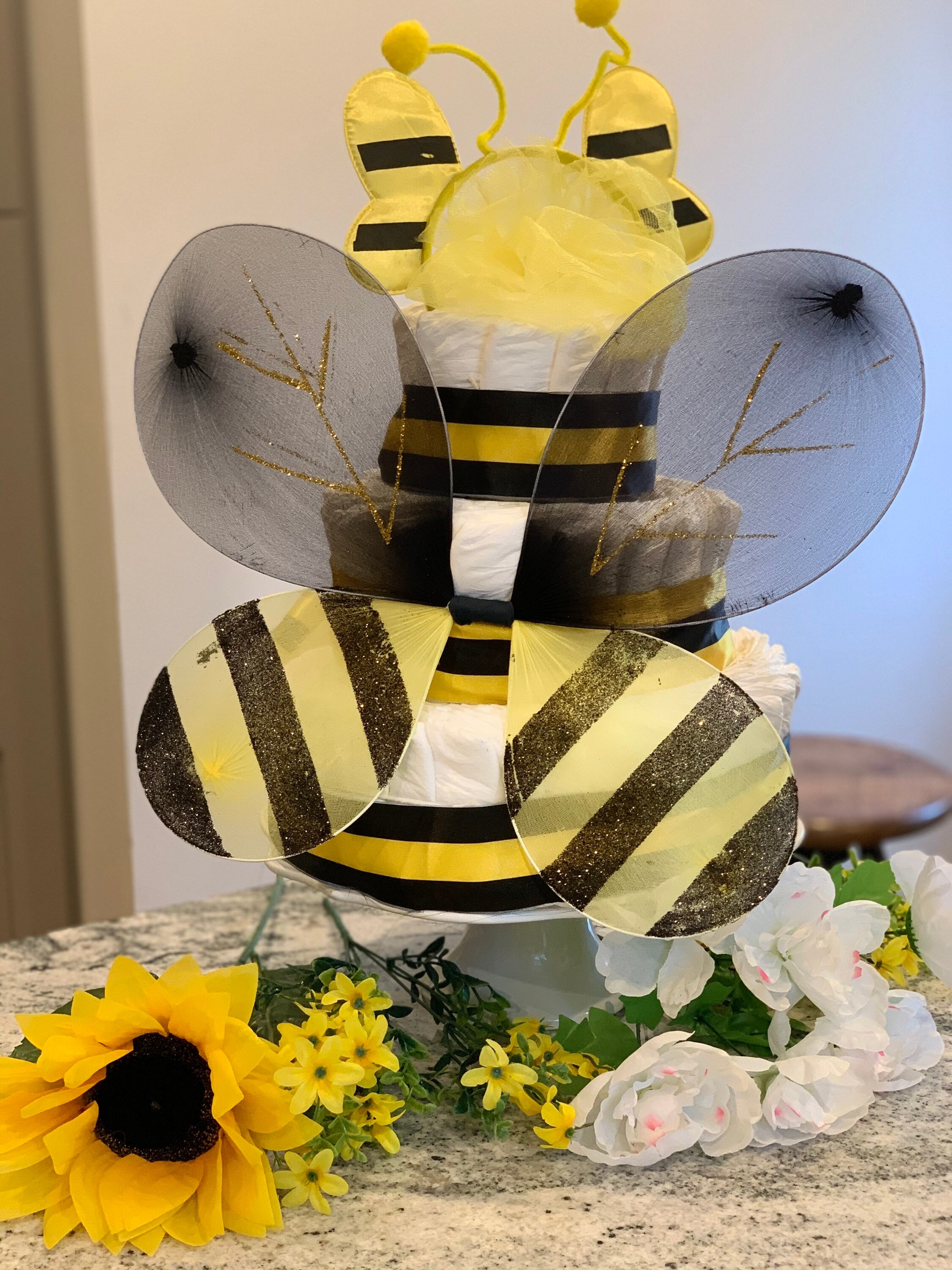 Bumble Bee Diaper Cake - Etsy