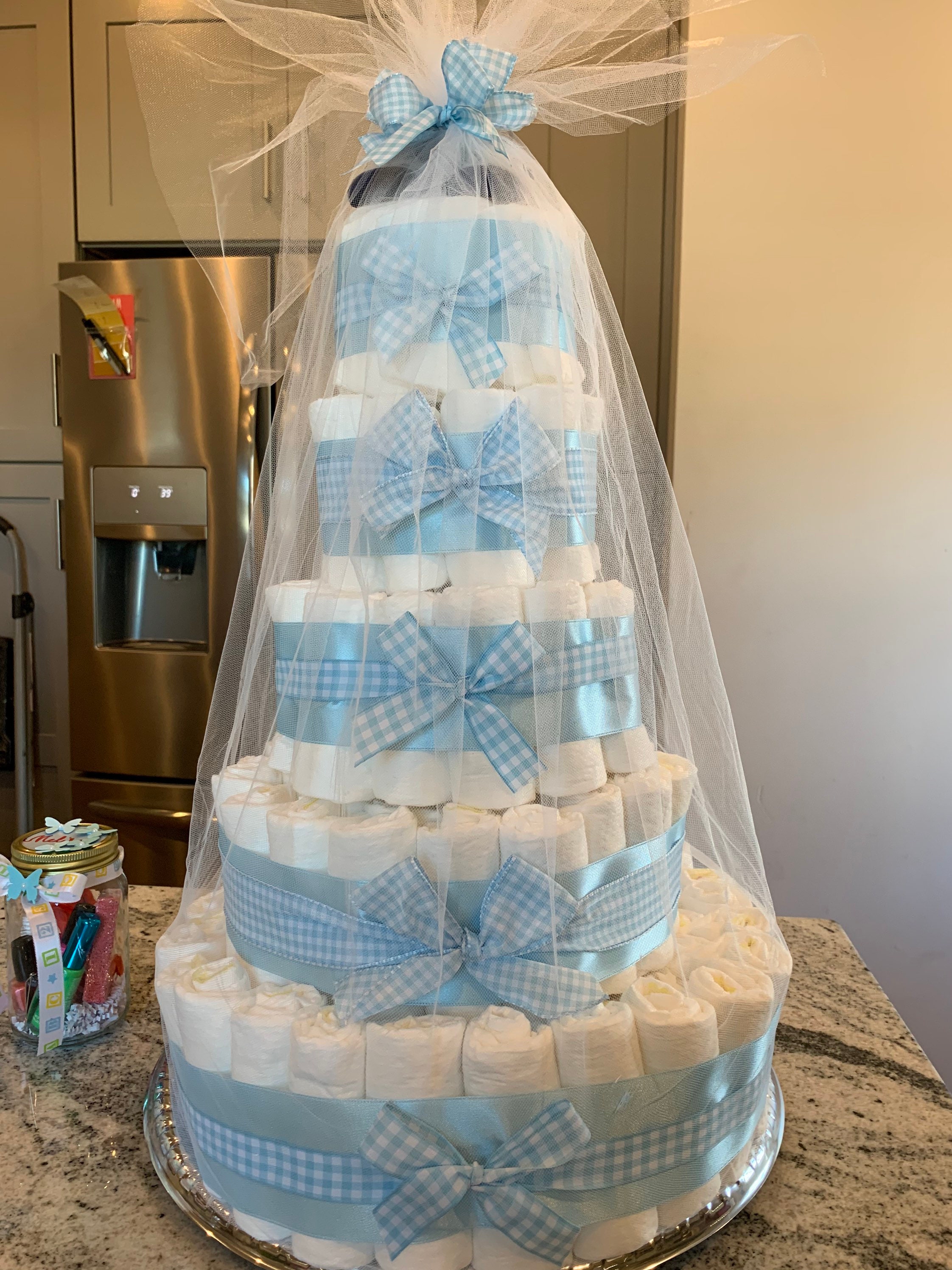 Baby Boy Diaper Cake - Etsy