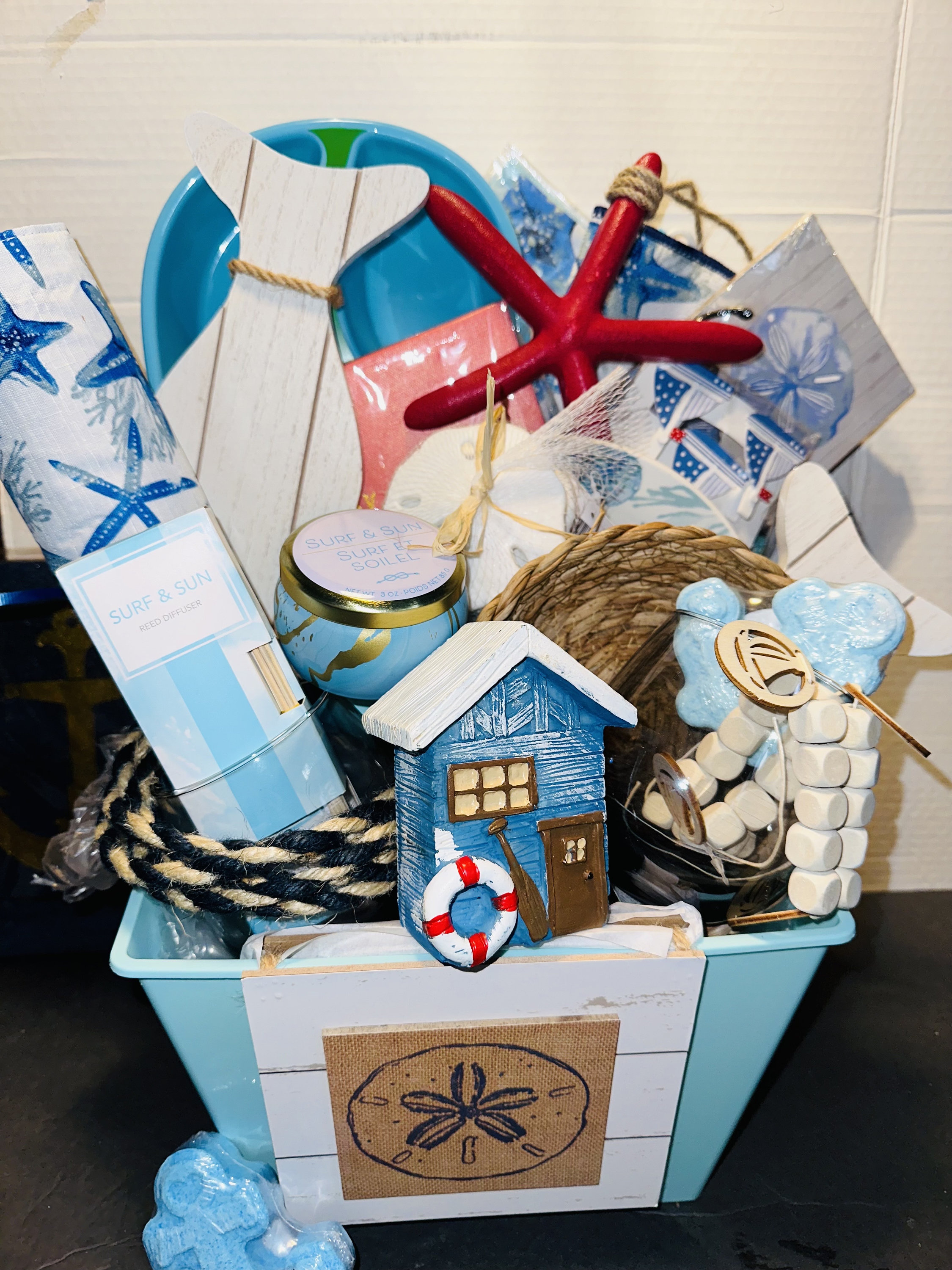 Nautical Gift Basket - Etsy