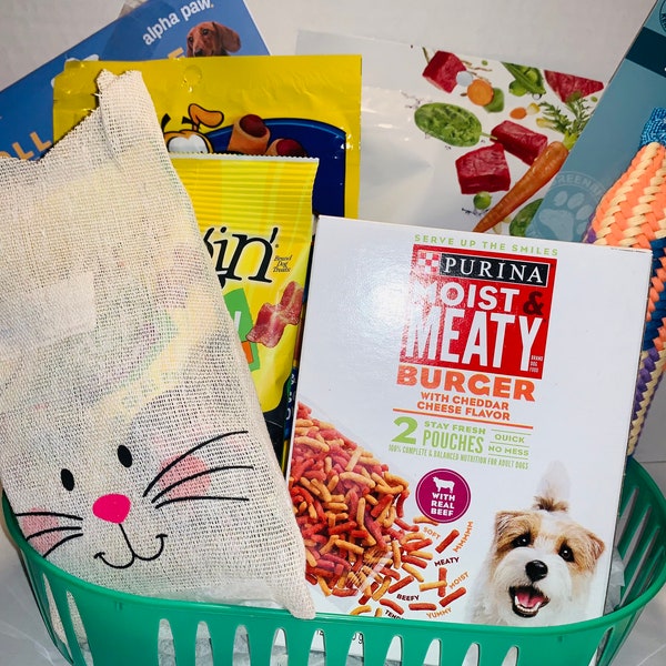 Dog Easter Basket - Etsy