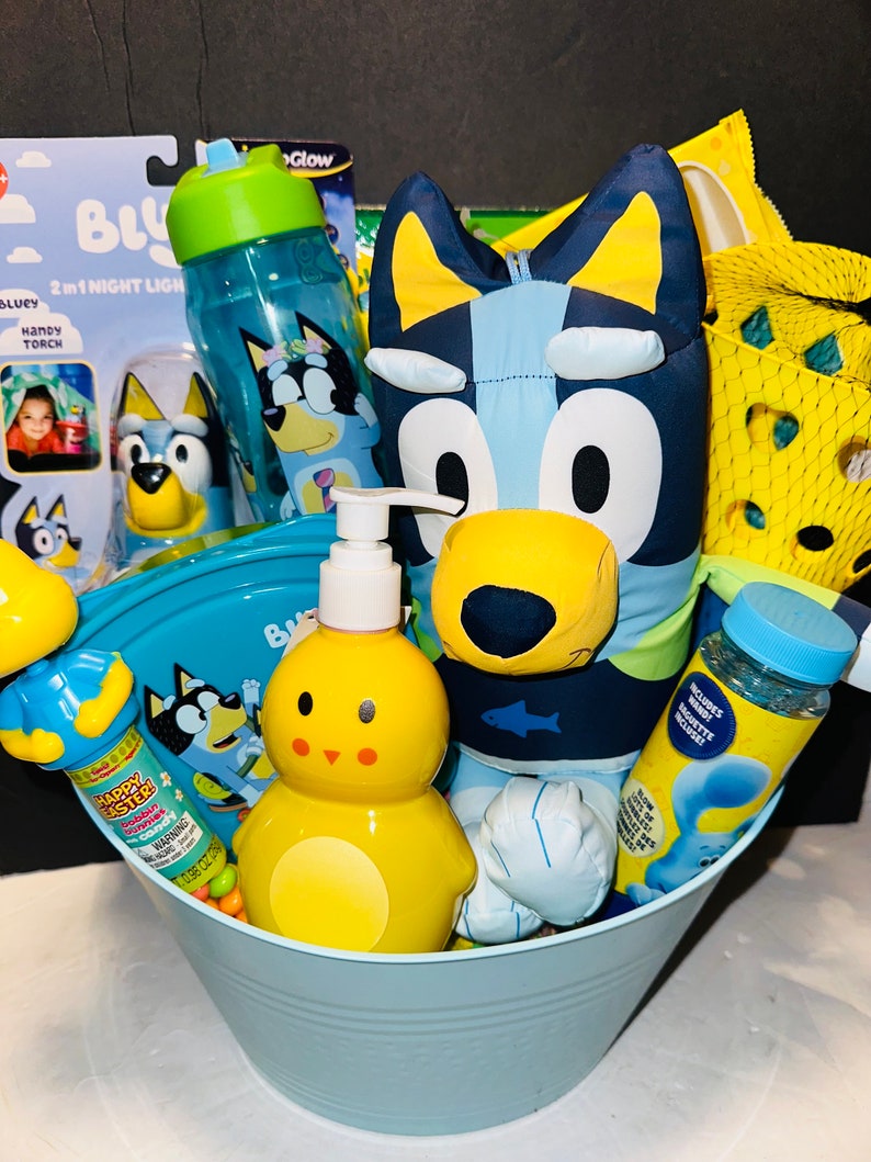 Bluey- Prefilled Gift Basket - Etsy