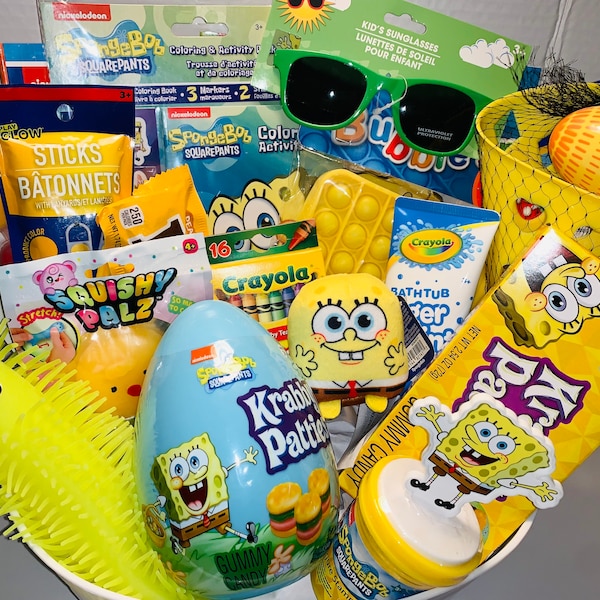 Spongebob Gift Basket - 60+ Gift Ideas for 2025