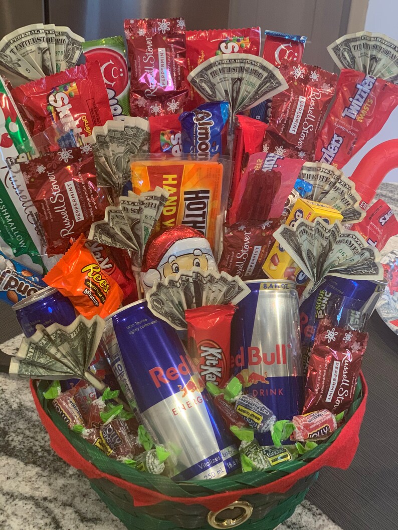 Candy and Treats Gift Basket - Etsy