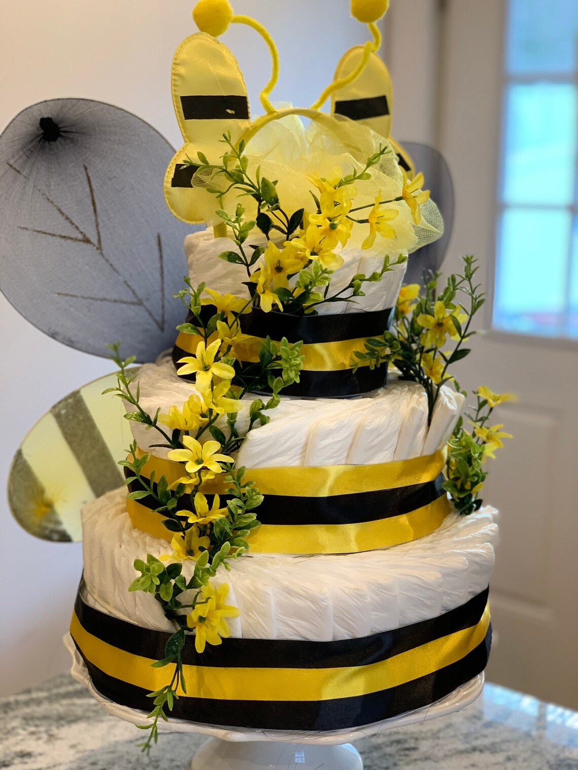 Bumble Bee Diaper Cake - Etsy