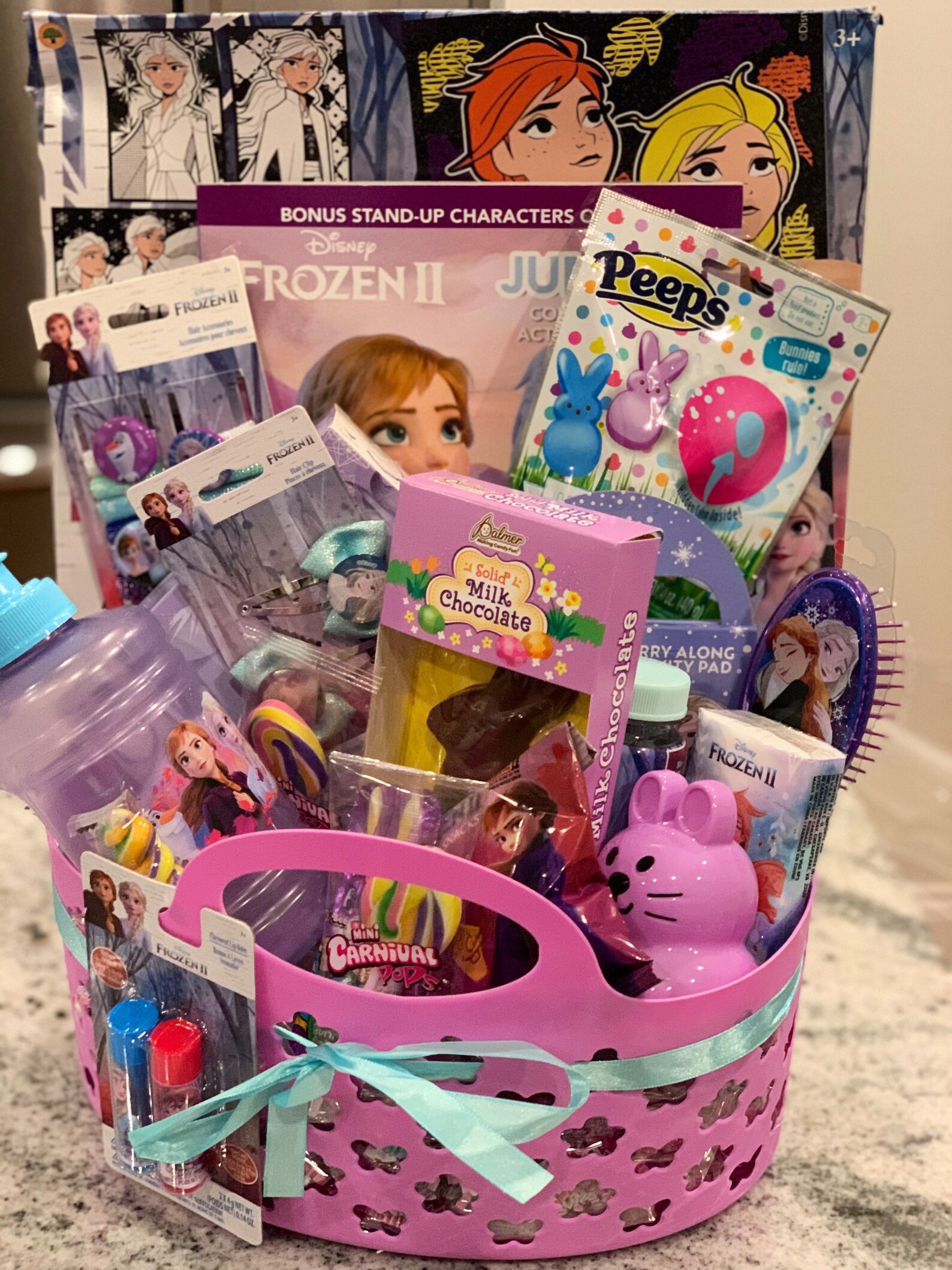 Pre Filled Frozen Gift Basket - Etsy