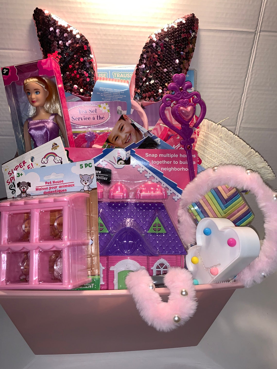 Girls Pre-filled Doll Play House Set - Etsy