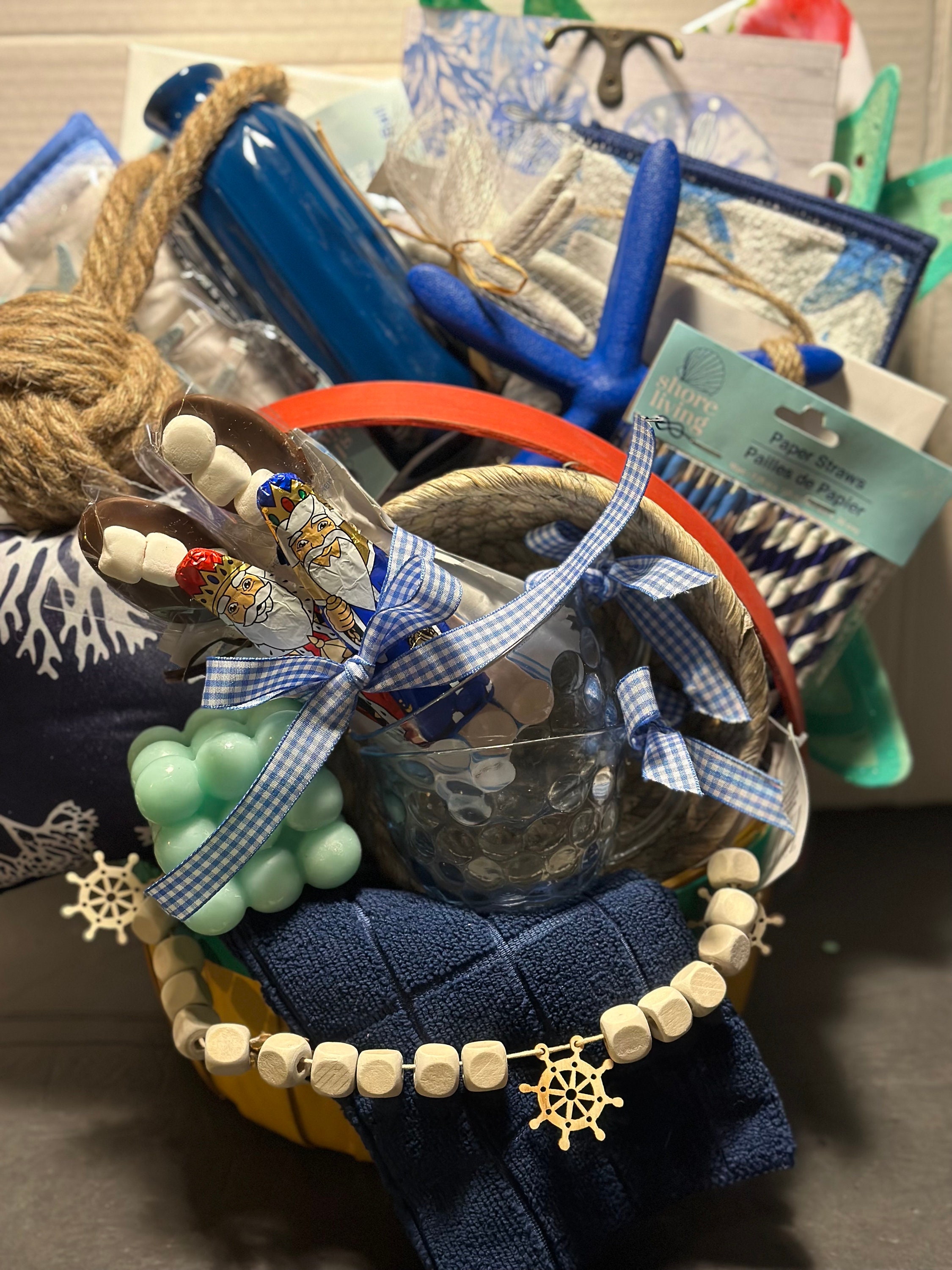 Nautical Gift Basket - Etsy