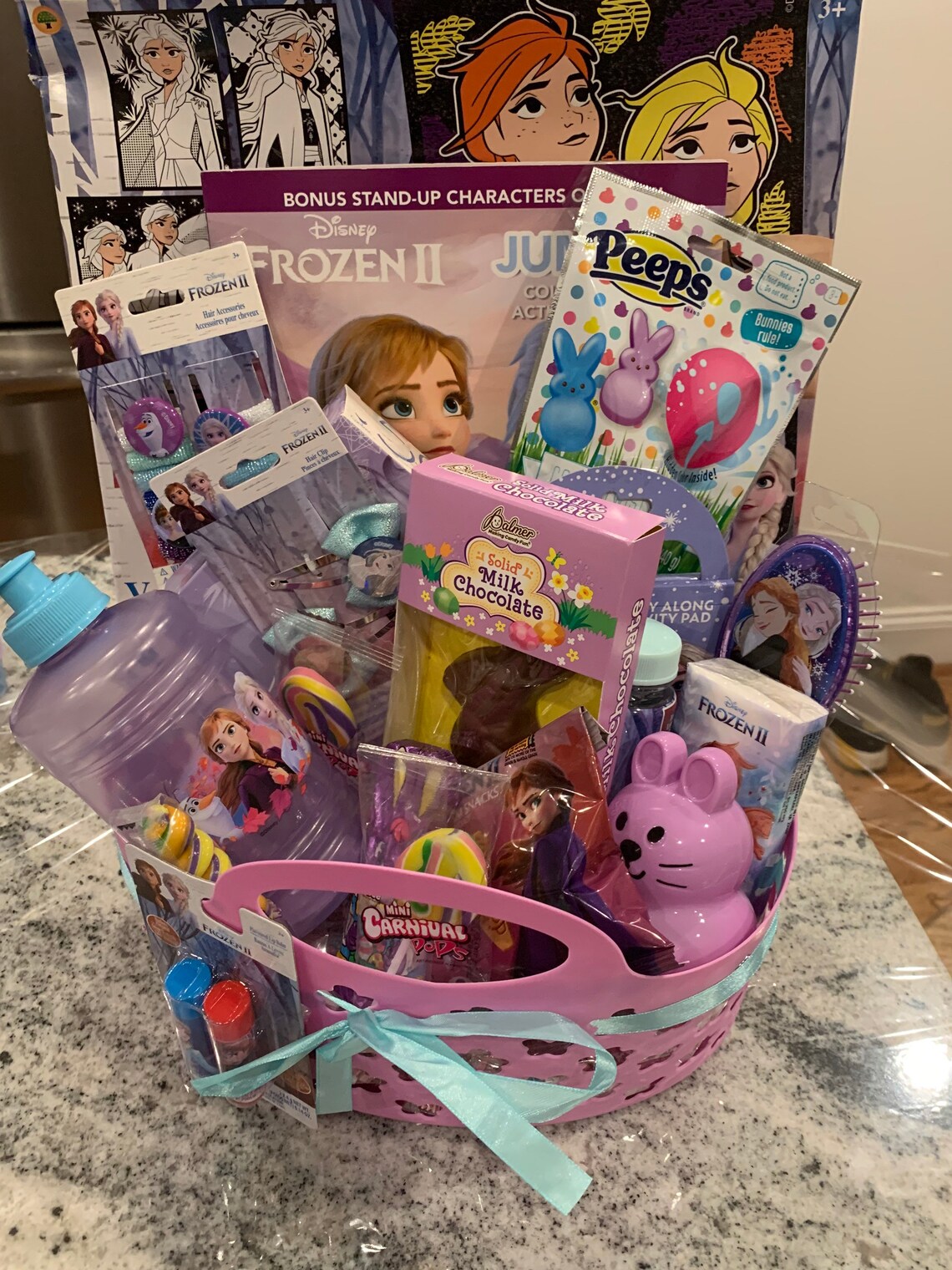 Pre Filled Frozen Gift Basket | Etsy