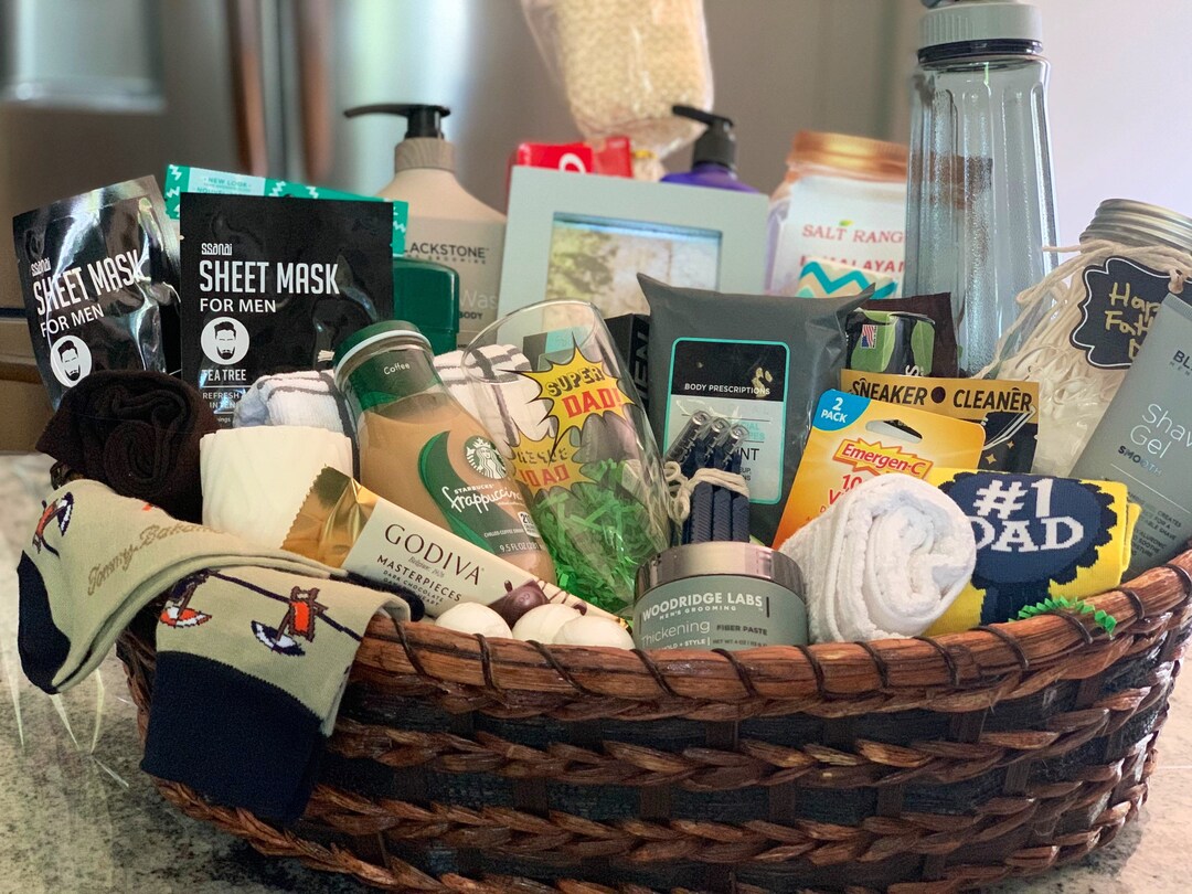 Men’s Spa Gift Basket - Etsy