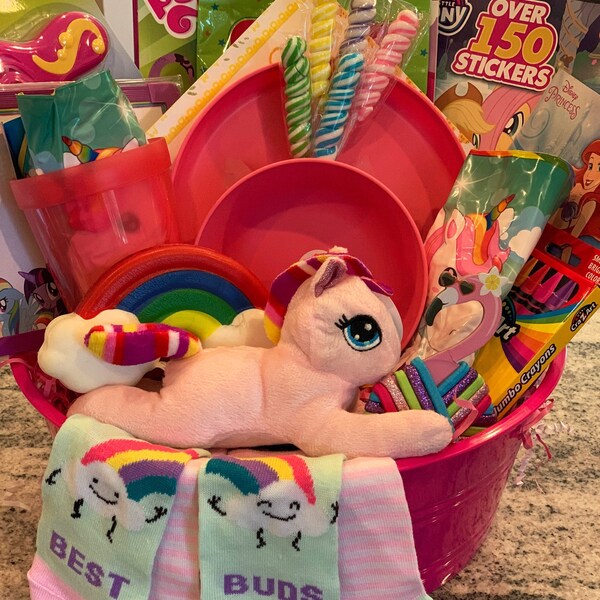 My Little Pony Basket - Etsy