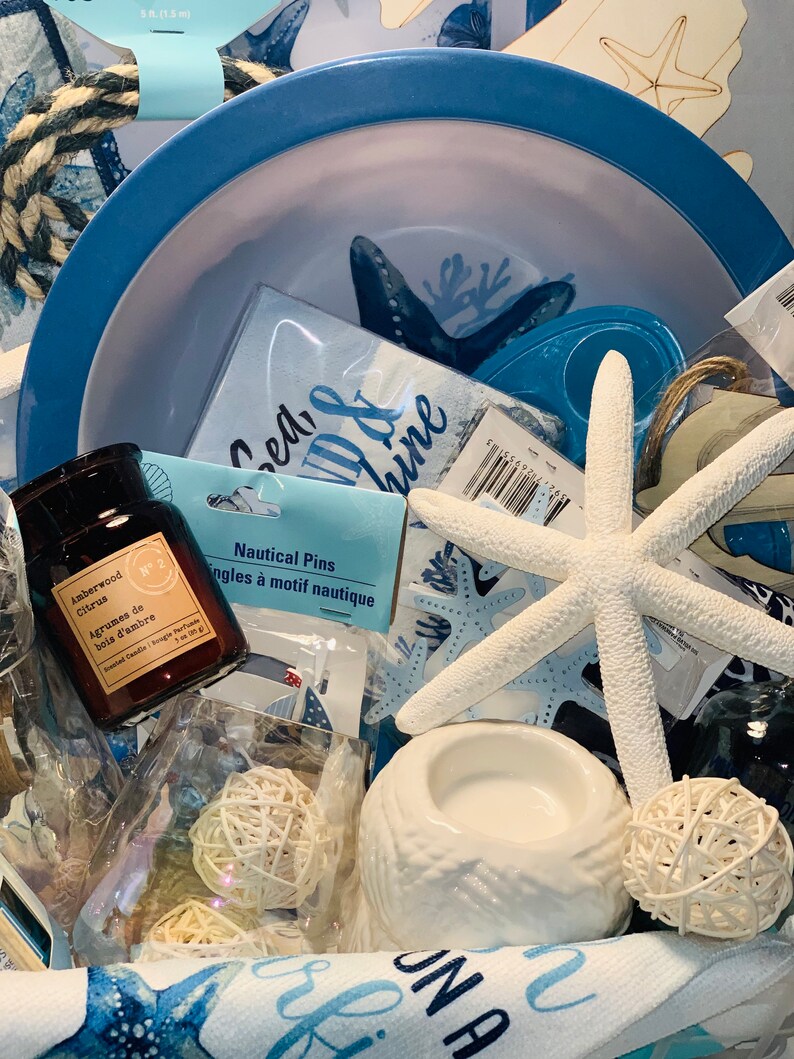 Nautical Gift Basket - Etsy