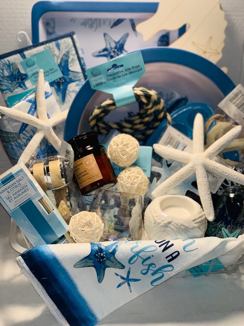 Nautical Gift Basket - Etsy