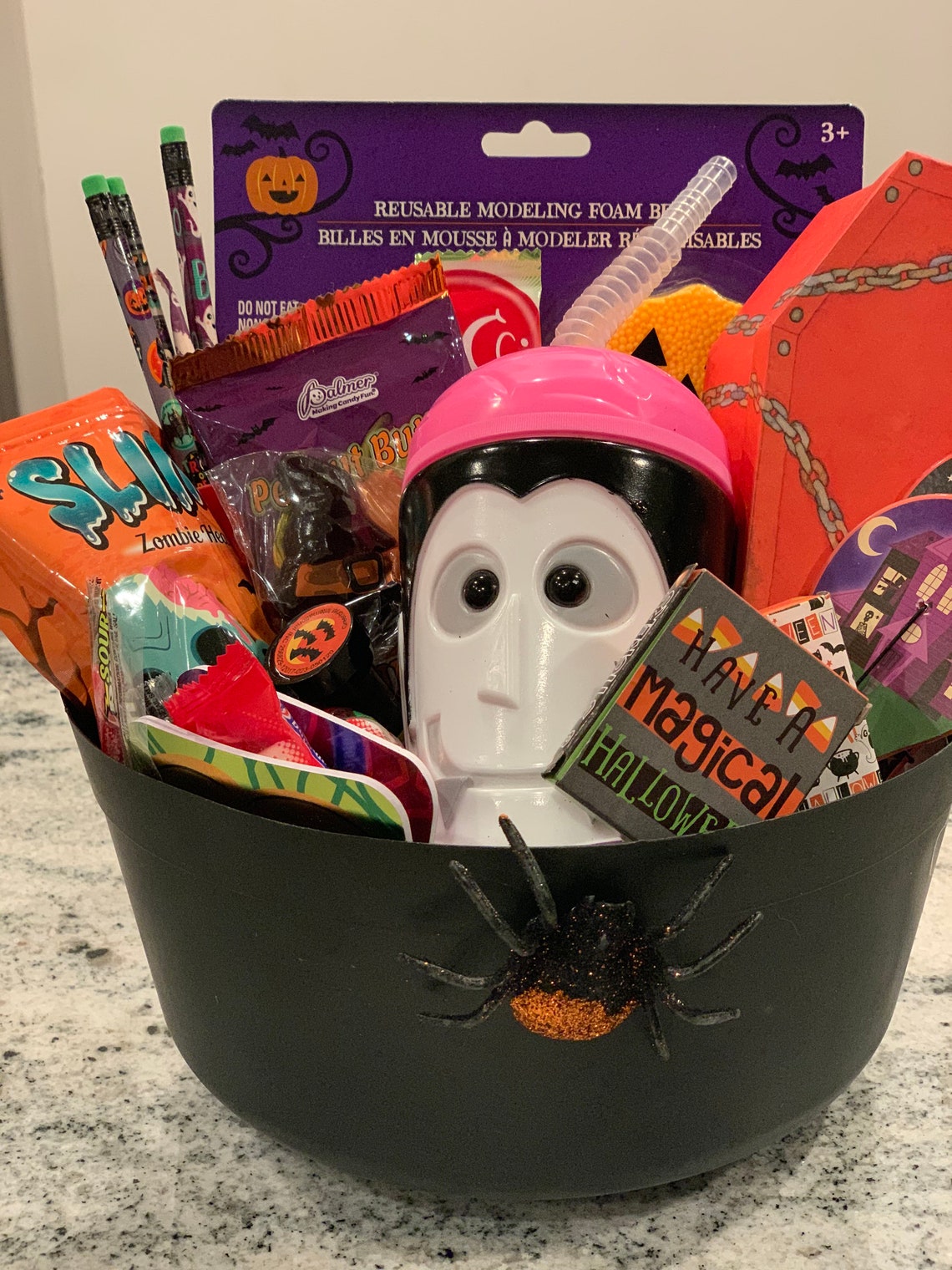 Halloween Kids Gift Basket - Etsy