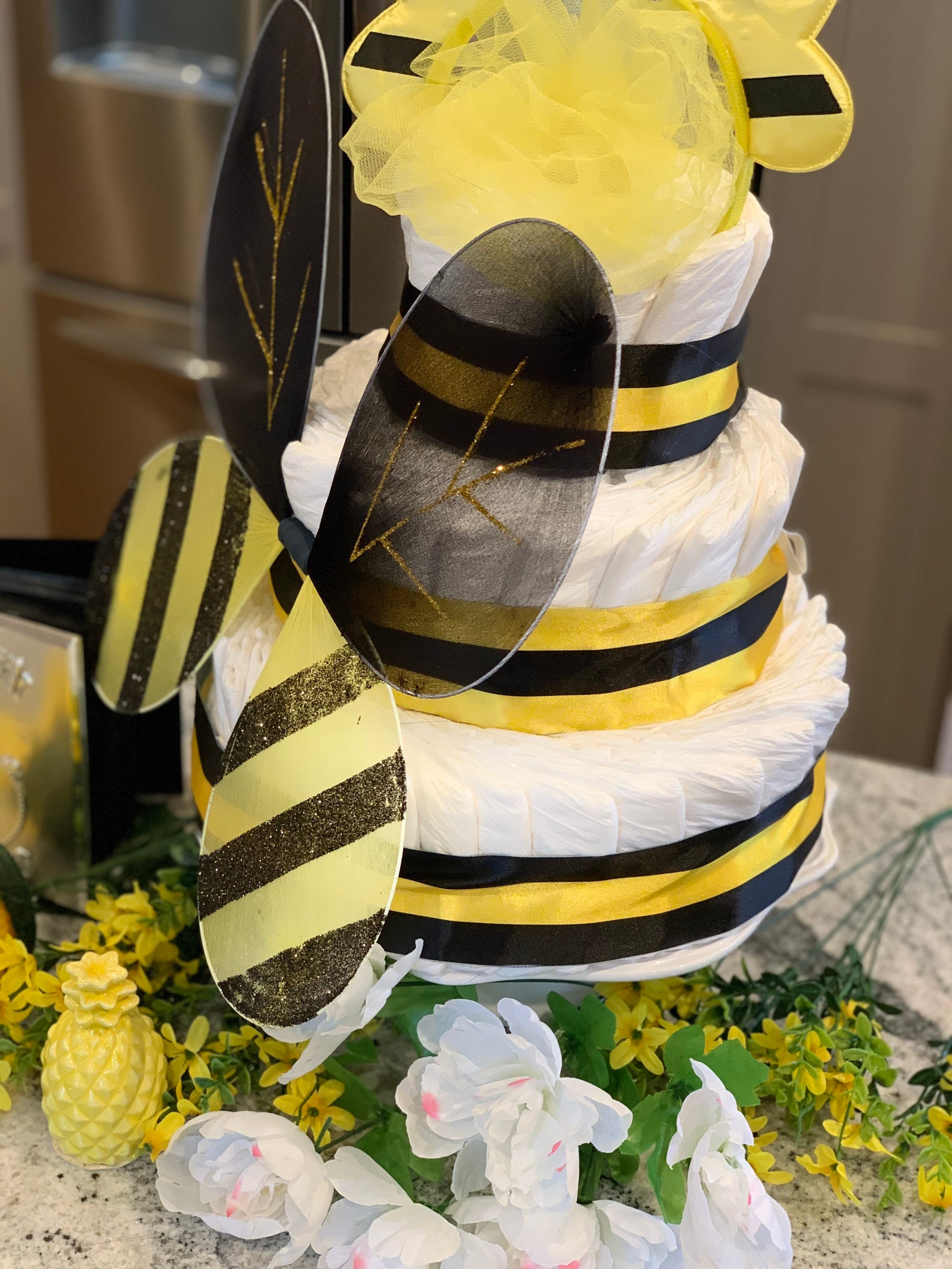 Bumble Bee Diaper Cake - Etsy
