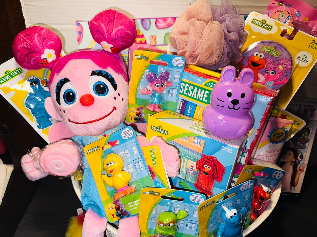 Sesame Street Prefilled Gift Basket - Etsy
