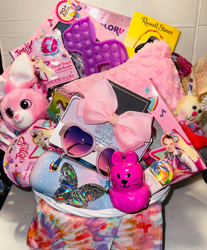 Girl’s Gift Basket-jo Jo Siwa - Etsy
