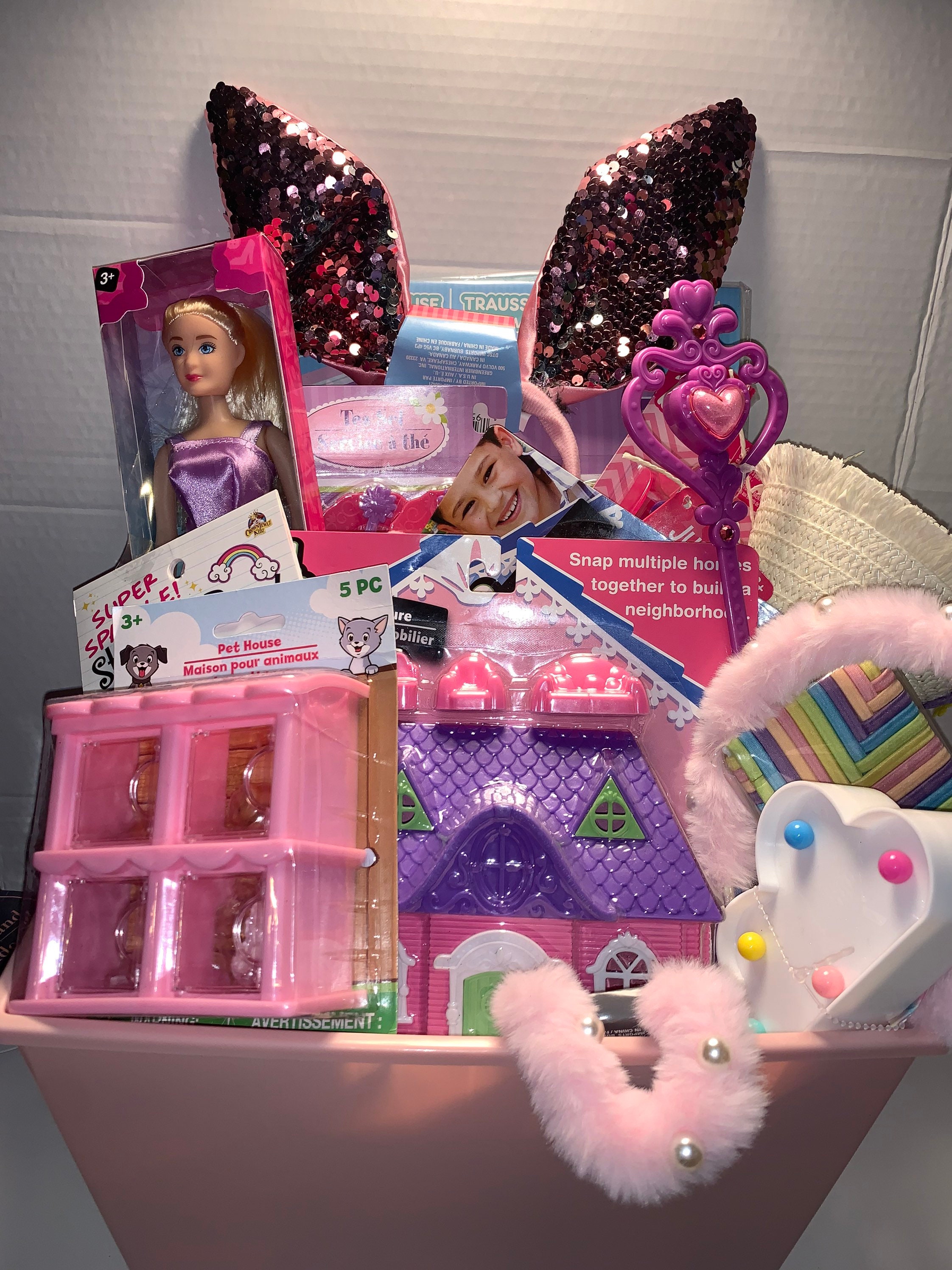 Girls Pre-filled Doll Play House Set - Etsy