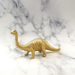 Metallic Gold Brontosaurus Dinosaur-dino Birthday-boy-girl-wedding ...