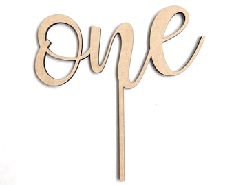 Wood Number One Table - Etsy