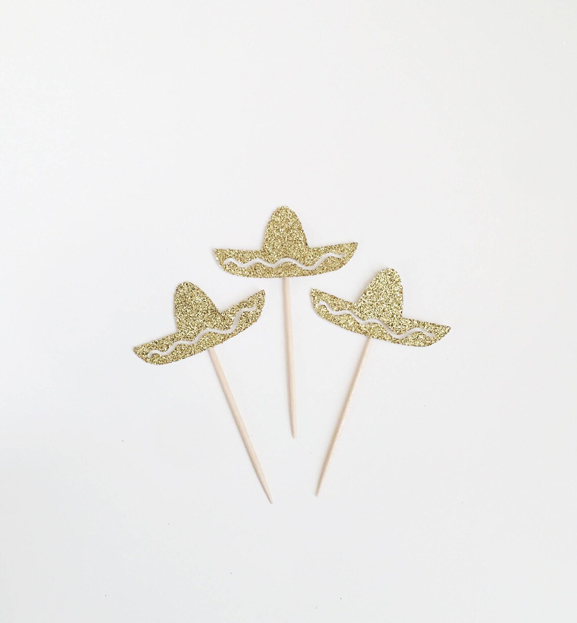 Sombrero Cupcake Toppers-birthday-donut-decorations-fiesta-cinco De ...