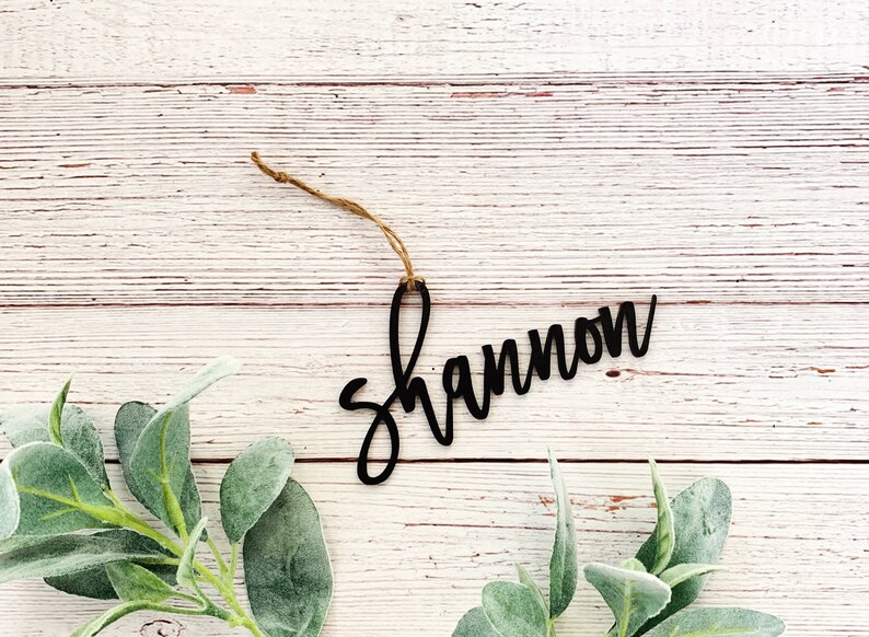 Name Tag-wood-birthday-valentine’s-basket-bday Gift-present-holiday ...