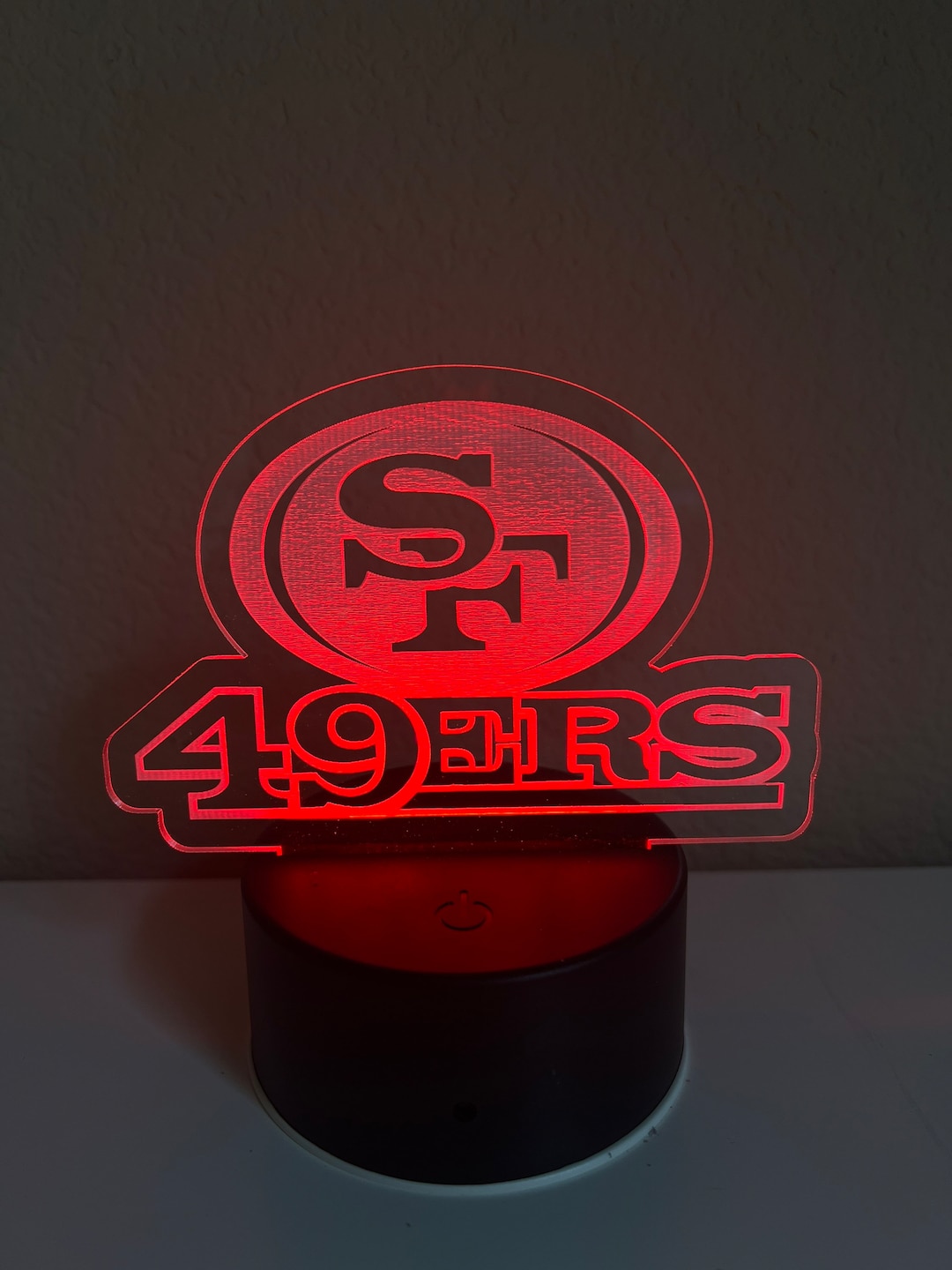 San Francisco 49ers LED Light-football-sf-bay Area-california-gift ...