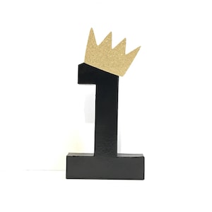 Wild ONE Stand up Number 1-birthday-party-photo Prop-decorations-1st ...