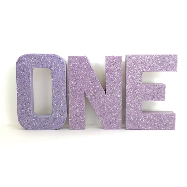 Unicorn One Letters - Etsy