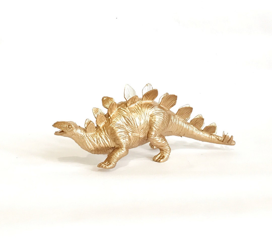 Metallic Gold Stegosaurus Dinosaur-dino-birthday-wedding-shower-nursery ...
