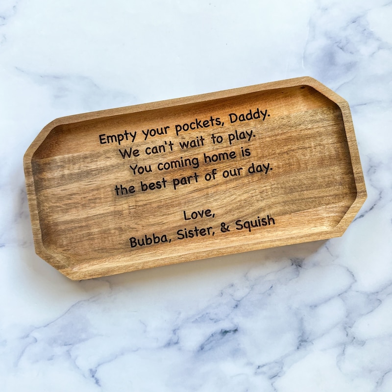 Wood Trinket Tray - Etsy