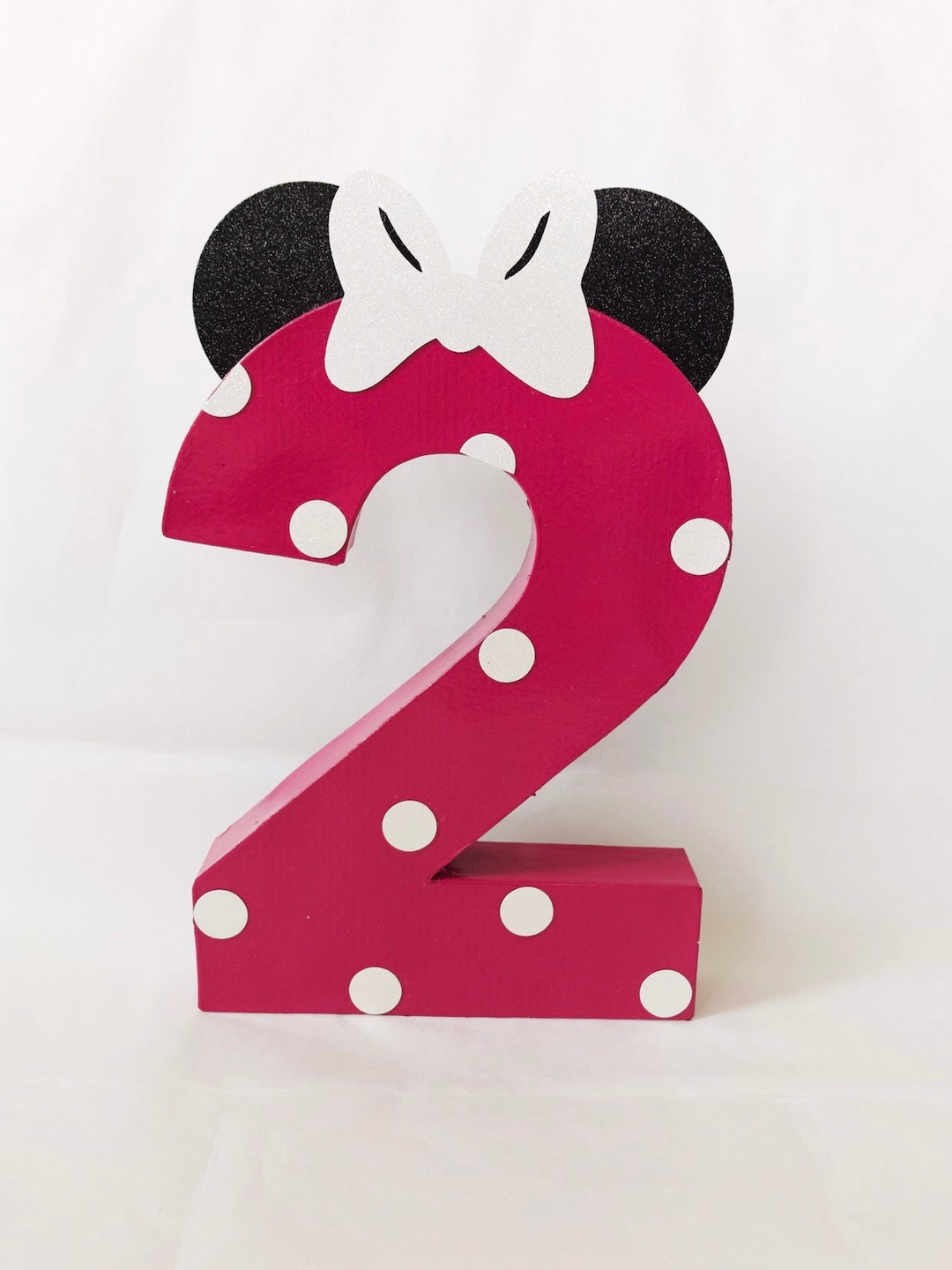 Minnie Mouse Stand up Number-cake Smash-twodles-twoodles-birthday Party ...