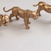 Gold Metallic Animals-two Wild One-safari - Etsy