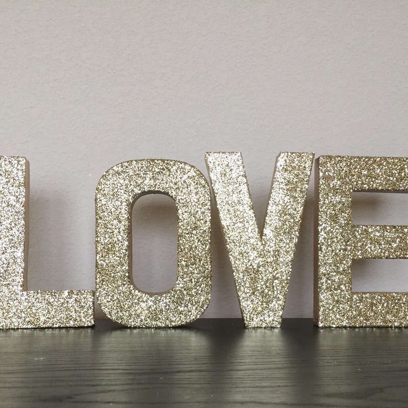 Standing Sign Love - Etsy