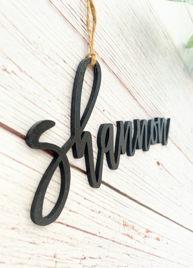 Name Tag-wood-birthday-valentine’s-basket-bday Gift-present-holiday ...