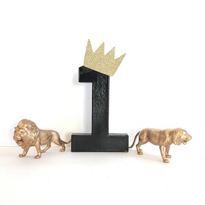 Wild ONE Stand up Number 1-birthday-party-photo Prop-decorations-1st ...