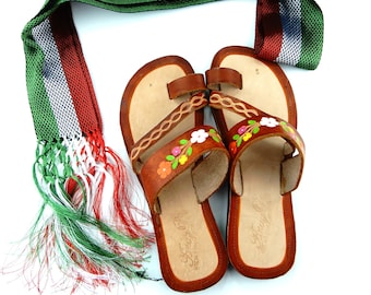 Mexican sandals | Etsy