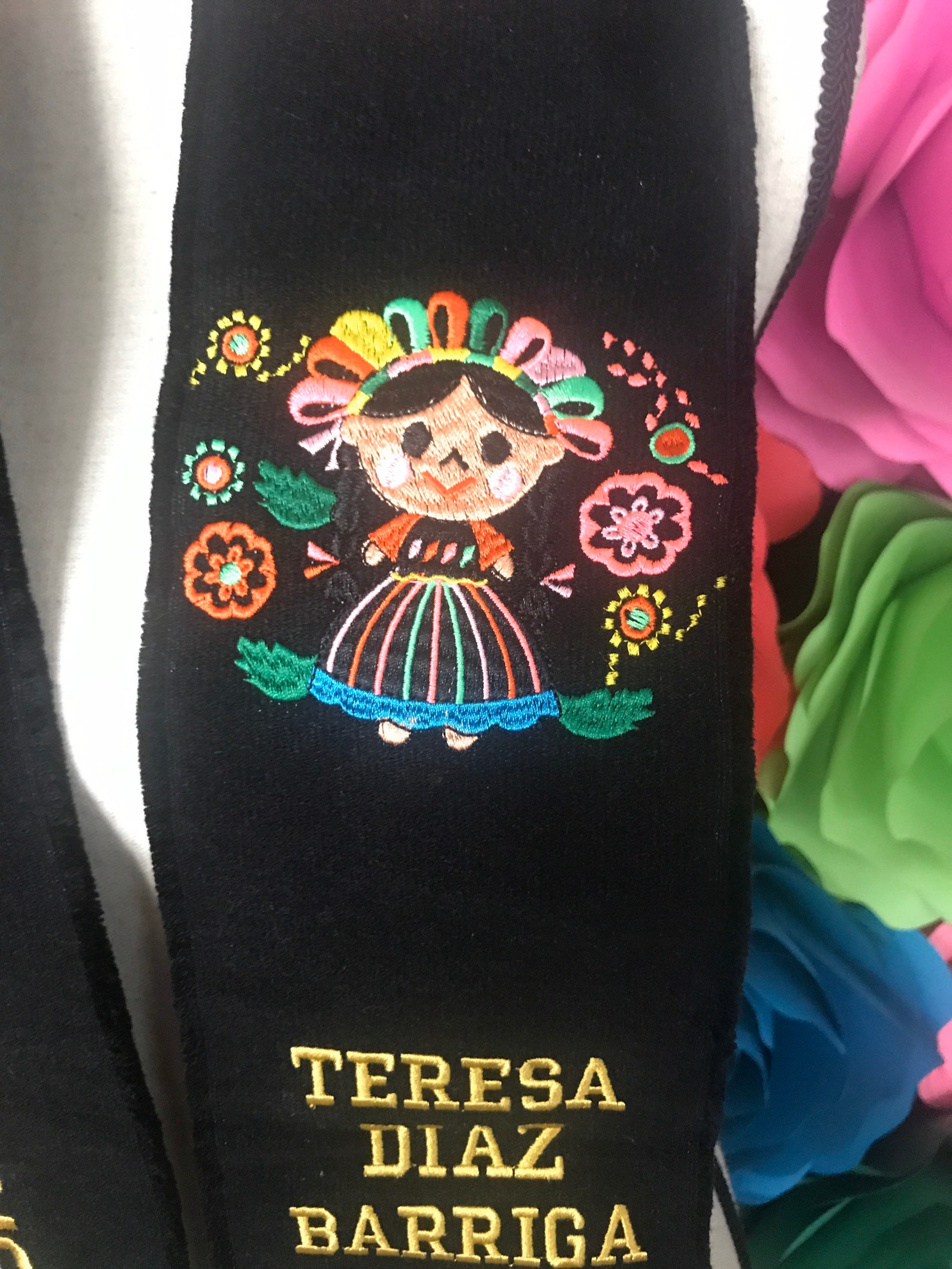 Graduation Class of 2023 Sarape Zarape School Logo Embroidery - Etsy