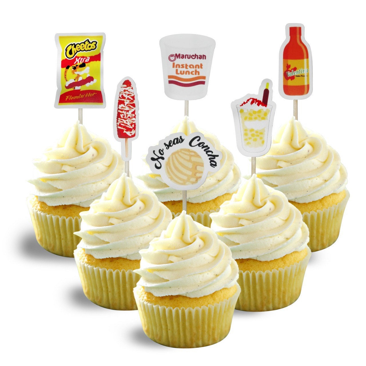 Elotes corn maruchan cheetos no seas concha mexican bread | Etsy