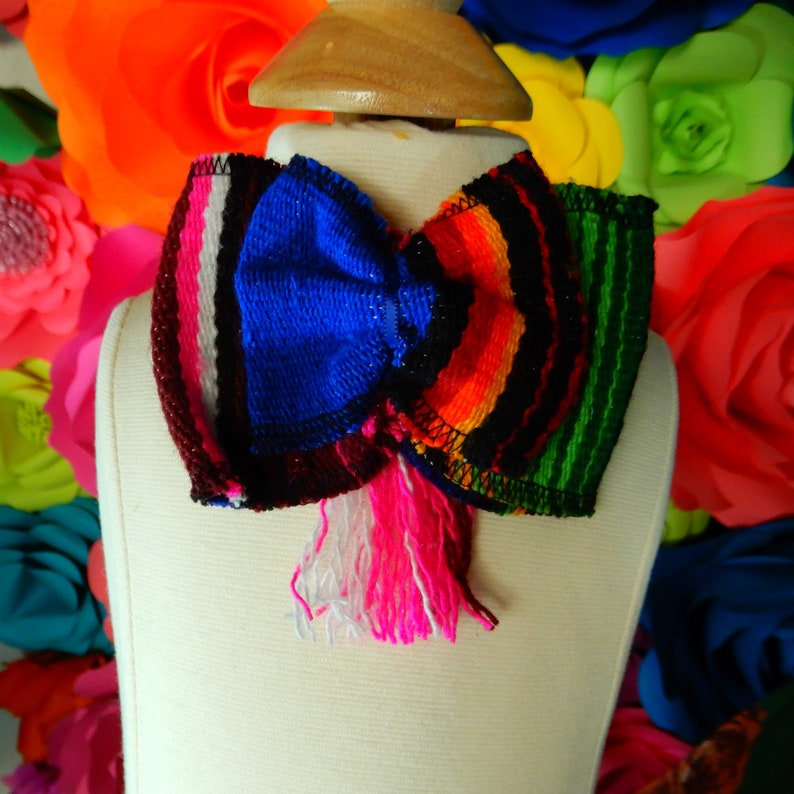 Mexican Small Charro Bow Will Fit 0 -12 Months Old Day of the Dead 5 De ...