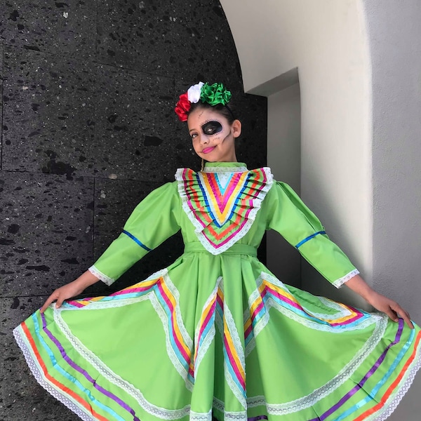 Mexican Jalisco Dress - Etsy