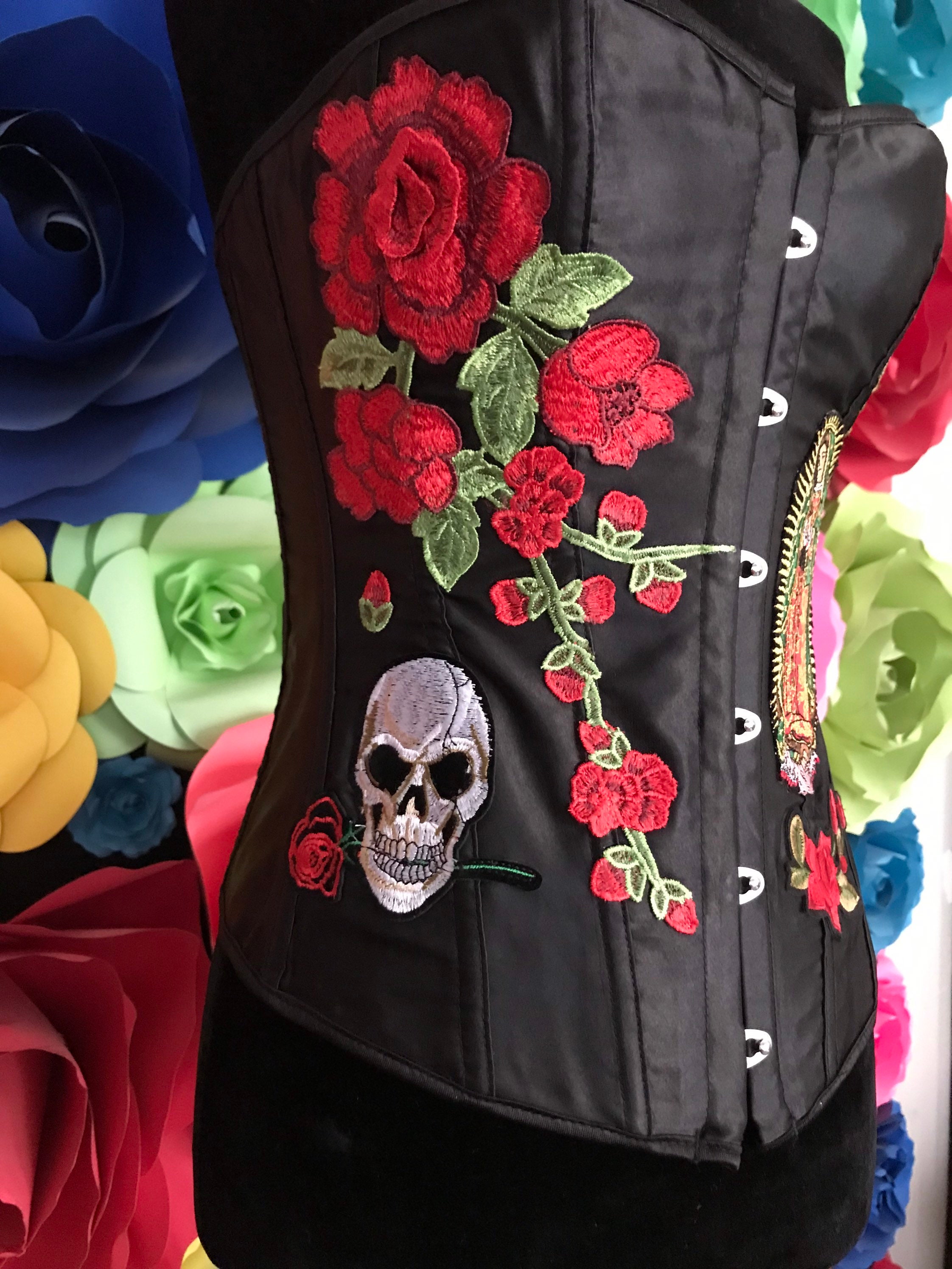 Day Of The Dead Corset Dress