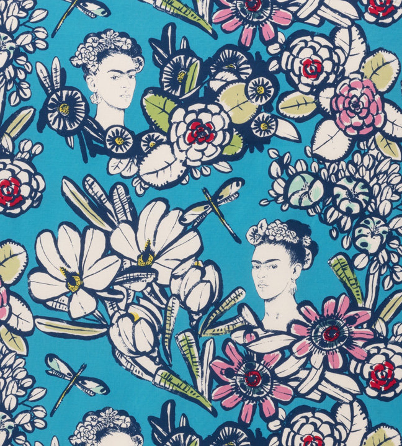 Mexican Fabric 1 Yard Mexican Fabric for Dresses Day of the | Etsy