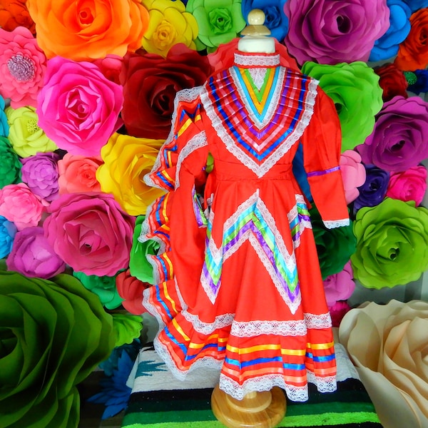 Mexican Jalisco Dress - Etsy